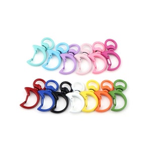 10pcs/lot Color Bear, Shell Key Ring Key Accessories Metal Key Ring ...