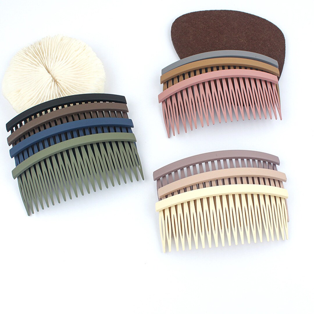 2pcs/lot Simple Plug-in Comb Anti-slip Fringe Comb Children's Broken ...