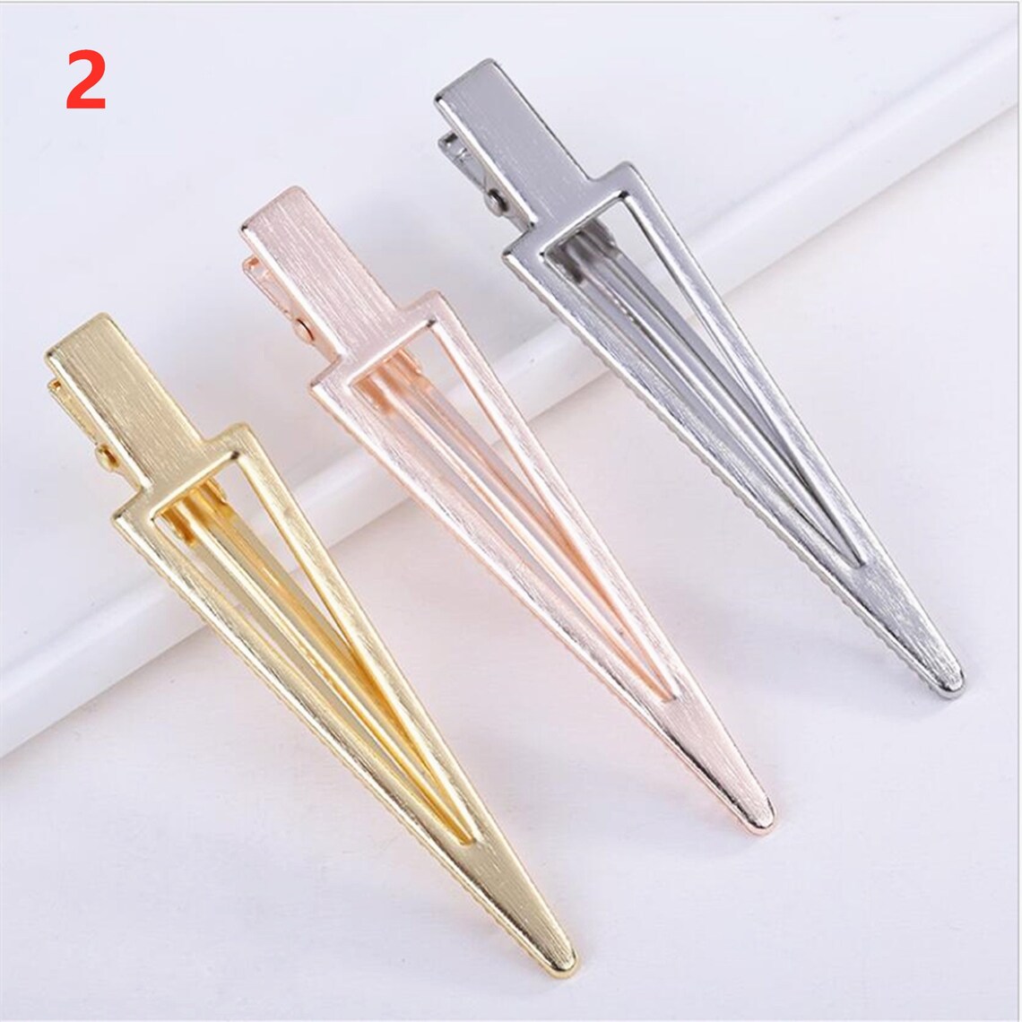 12 Pcs/lot 8cm High Quality New Metal Brushed Hairpin Full - Etsy Hong Kong