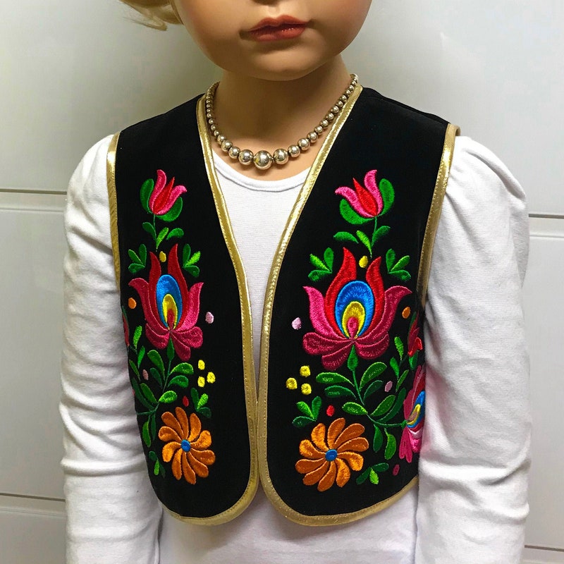 Embroidery Vest - Etsy