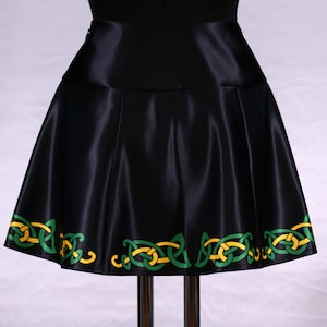 Irish Dance Skirt: Celtic Knot, European Style, Competition & Practice ...