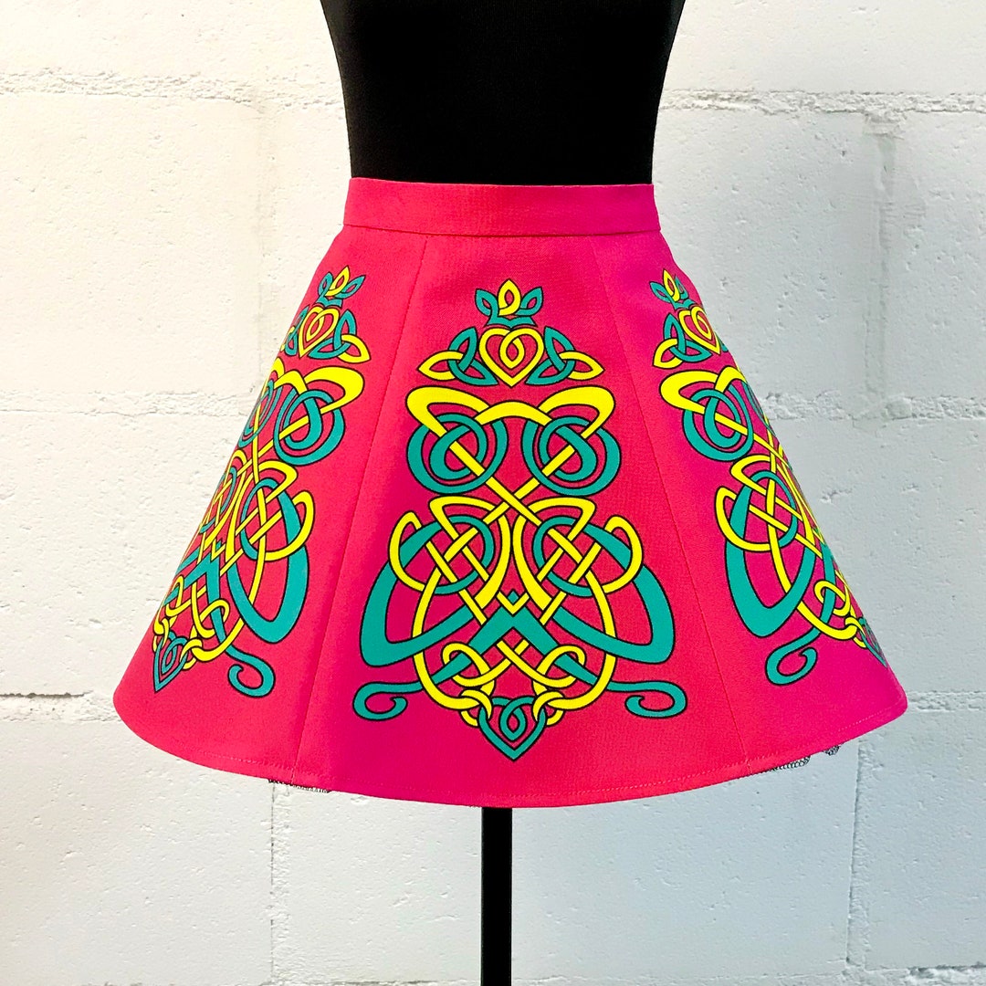 Irish Dance Skirt: Celtic Knot, Competition & Practice - Etsy