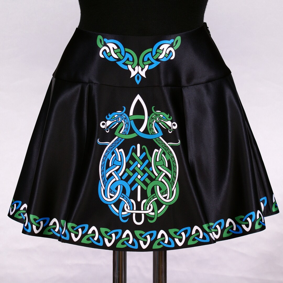Irish Dance/skirt/ European Style/personal Skirt for Irish Dancing ...