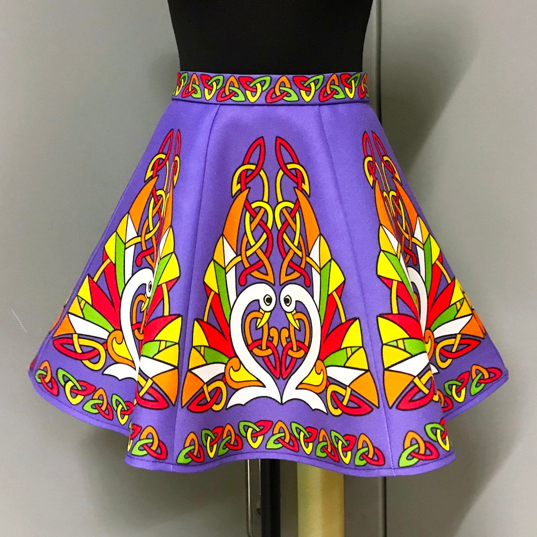 Irish Dance/skirt/ European Style/personal Skirt for Irish Dancing ...
