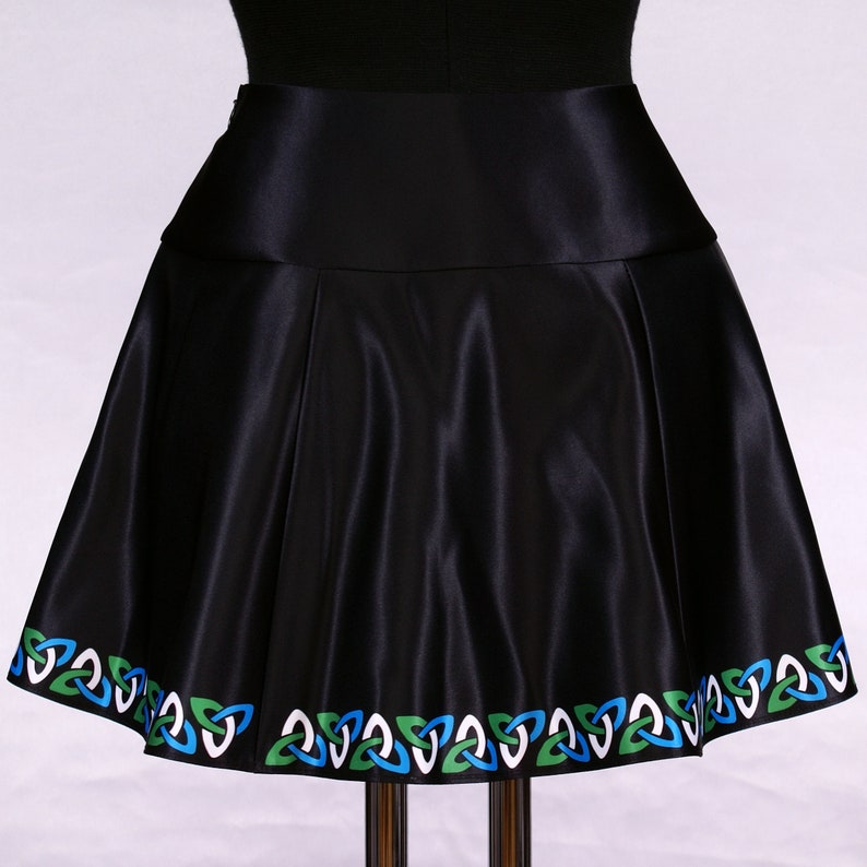 Irish Dance Skirt: Celtic Knotwork, European Style - Etsy