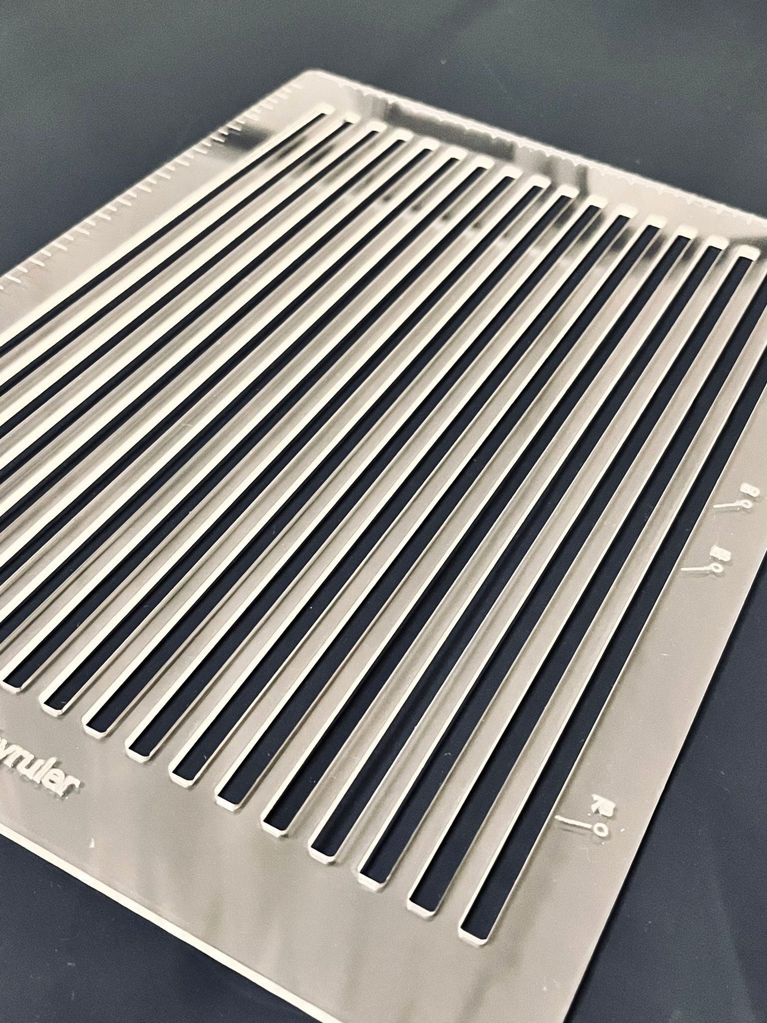 Line Ruler, Easy to Use, Fine Workmanship, Quality Cutting - Etsy