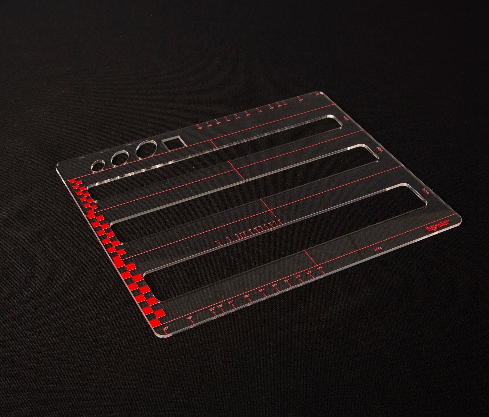 Line Ruler Set fine workmanship quality cut 6 pieces | Etsy