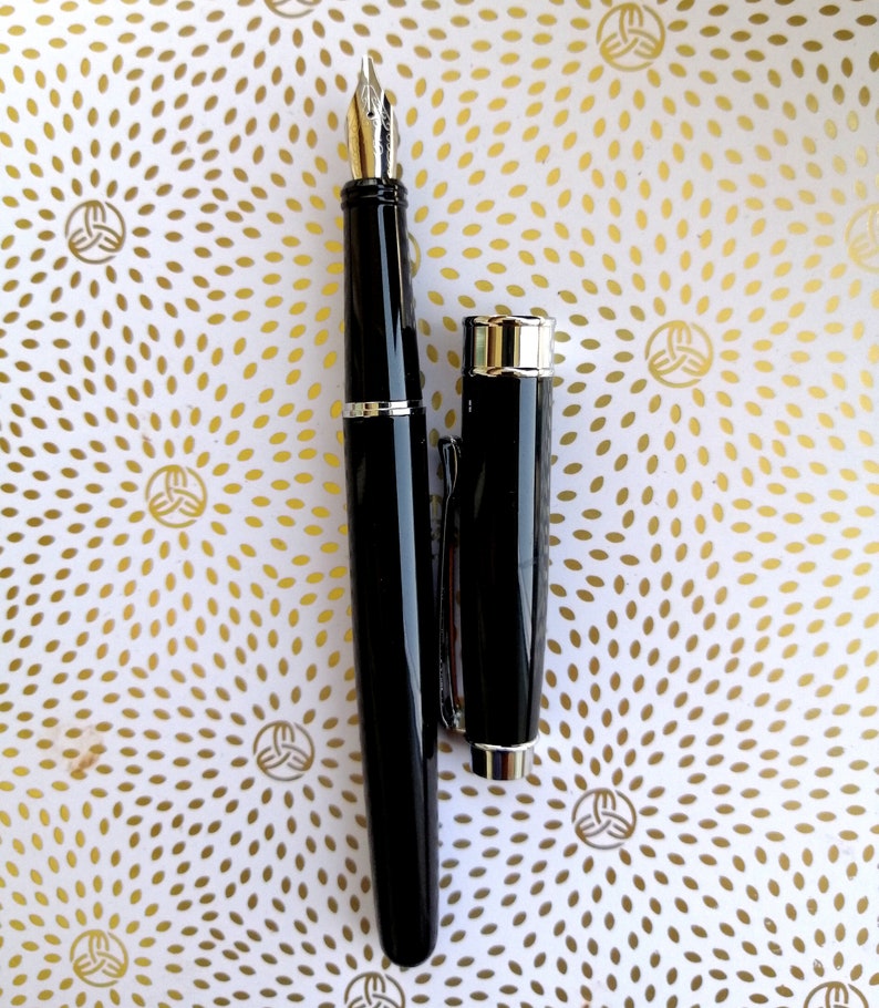 Calligraphy fountain pen set 3 different tips and 14 | Etsy