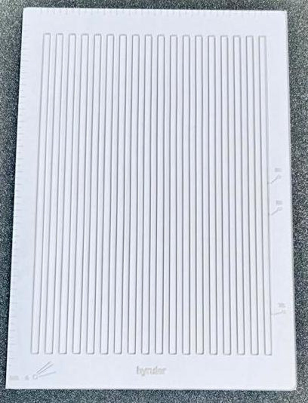 Line Ruler, Easy to Use, Fine Workmanship, Quality Cutting - Etsy