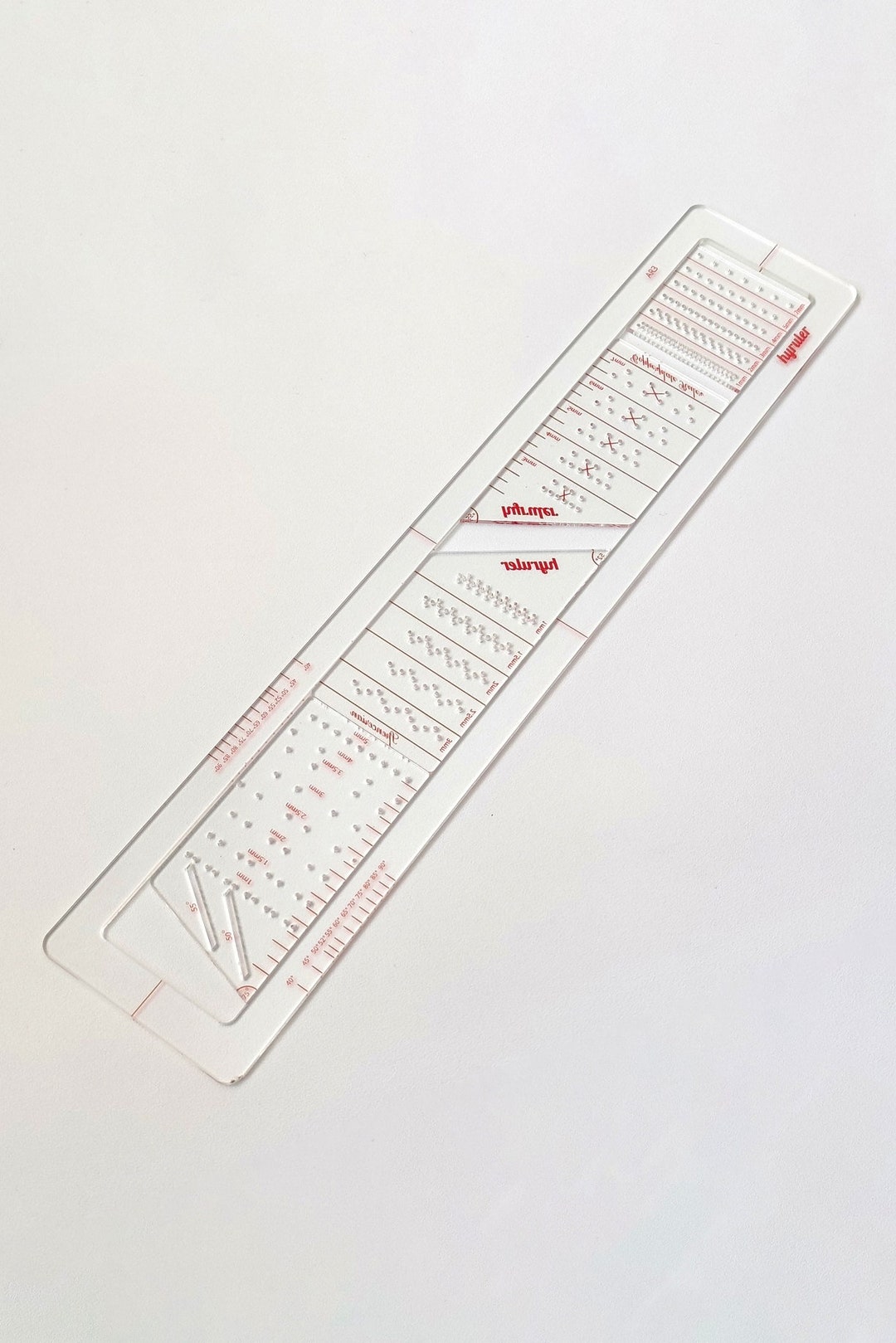 Line Ruler Set, Fine Workmanship, Quality Cut (5 Pieces) - Etsy