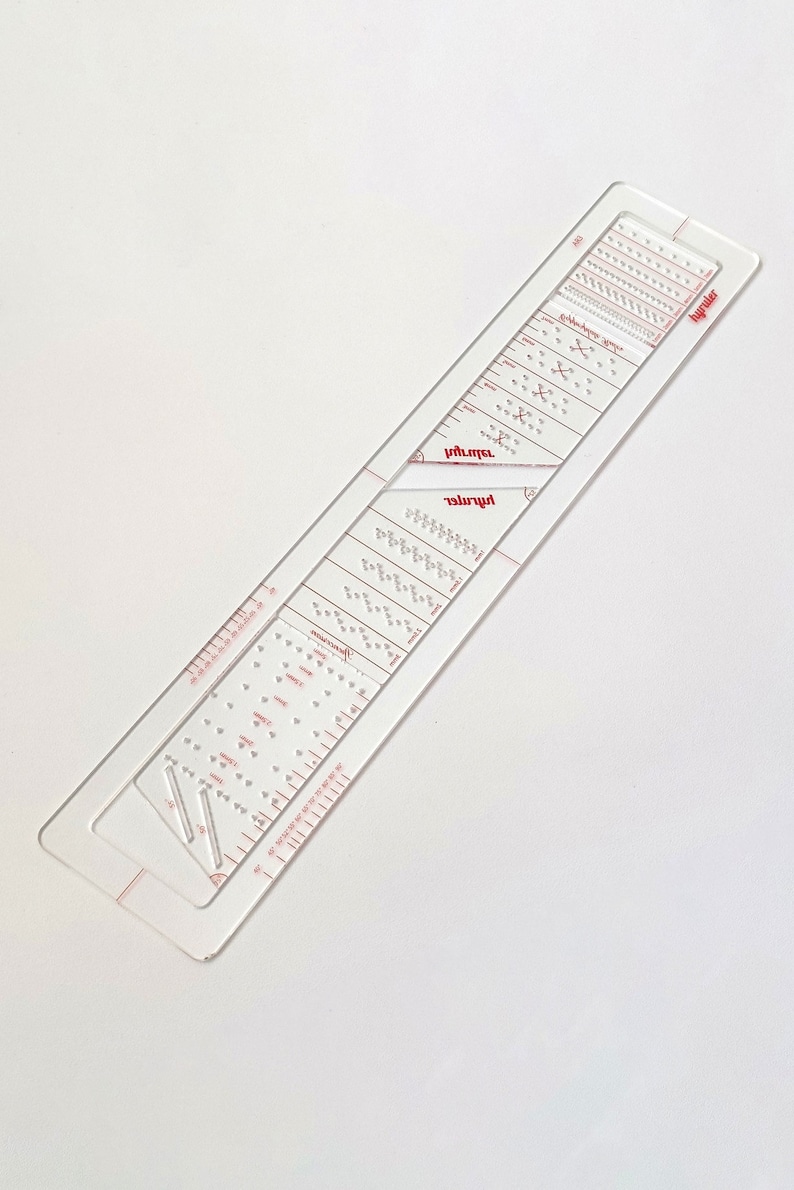 Line Ruler Set, Fine Workmanship, Quality Cut (5 Pieces) - Etsy