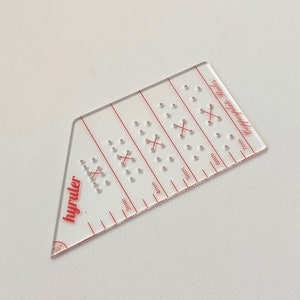 Line Ruler Set, Fine Workmanship, Quality Cut (5 Pieces) - Etsy