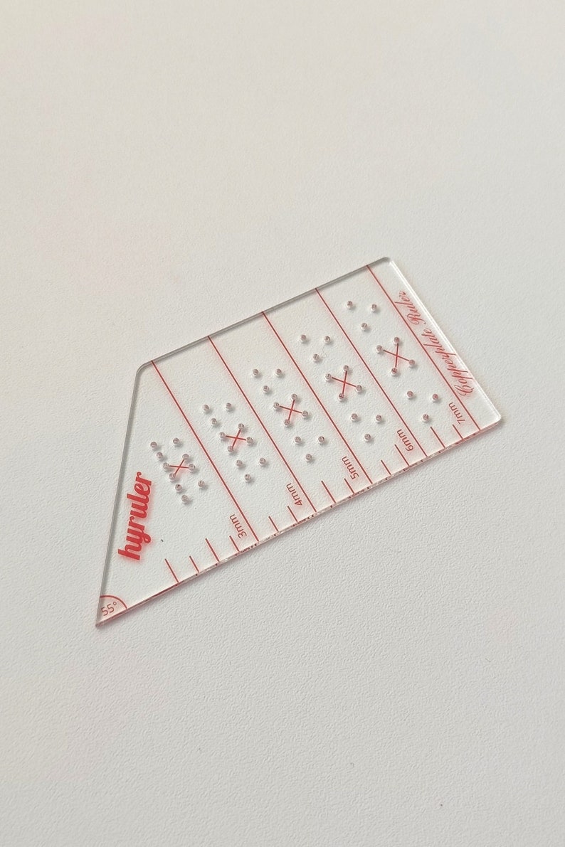 Line Ruler Set, Fine Workmanship, Quality Cut (5 Pieces) - Etsy