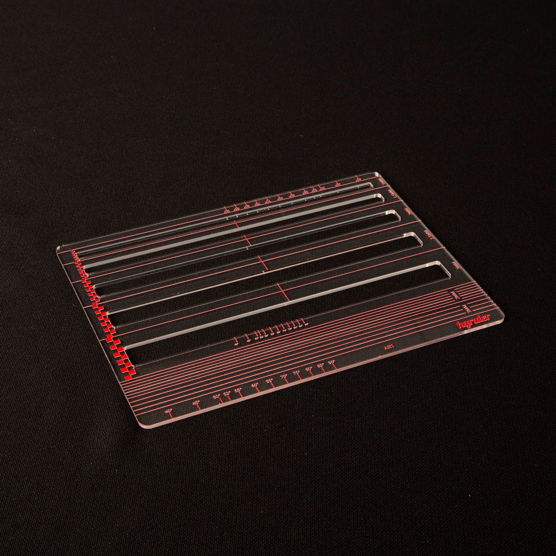 Line Ruler Set fine workmanship quality cut 6 pieces | Etsy