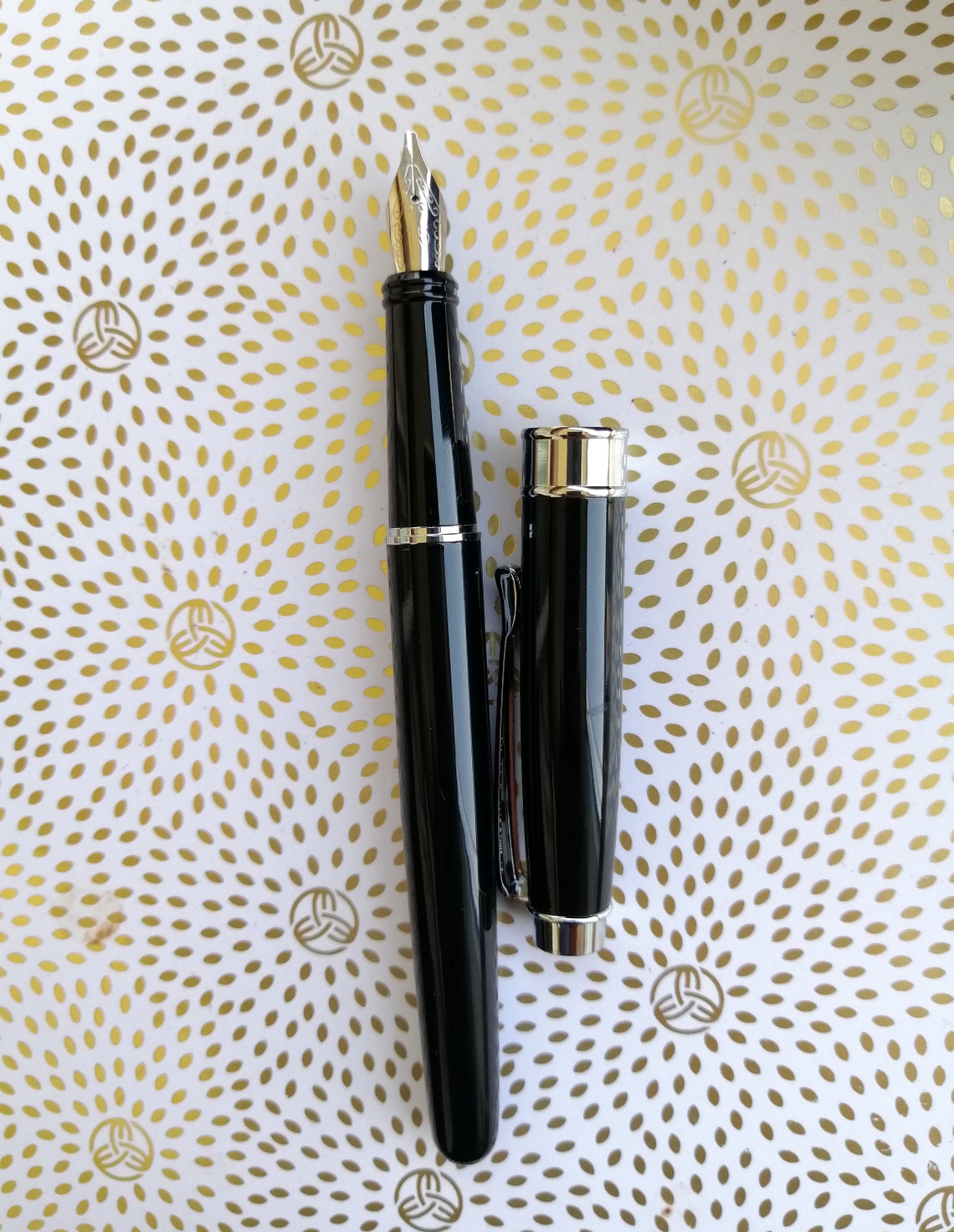 Calligraphy fountain pen set 3 different tips and 14 | Etsy