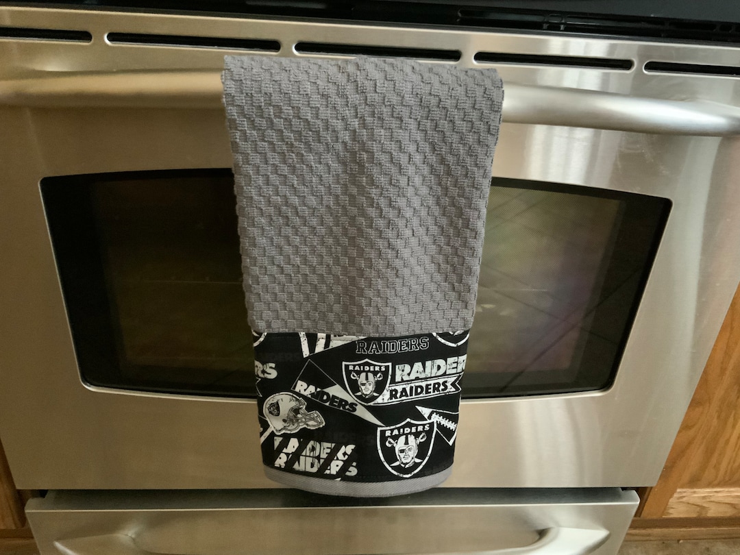 Las Vegas Raiders Hand Towel, Raiders Hand Towel, LV Raiders Bathroom ...