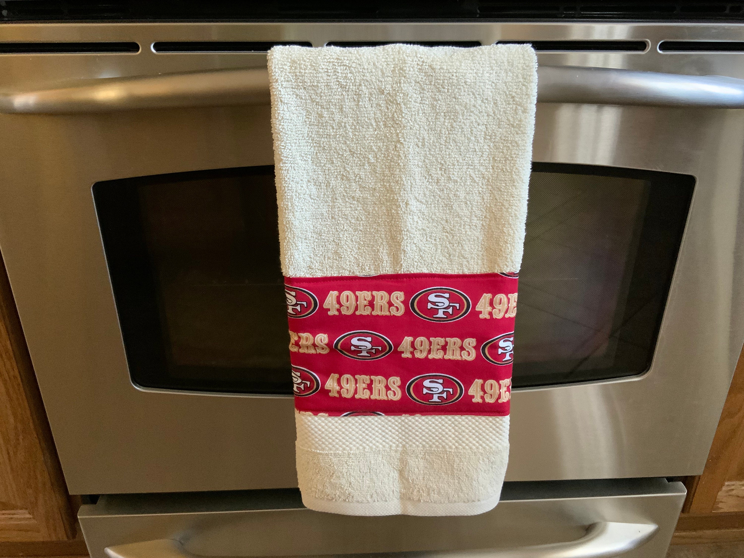 San Francisco 49ers Hand Towel 49ers 49ers Bathroom Hand - Etsy