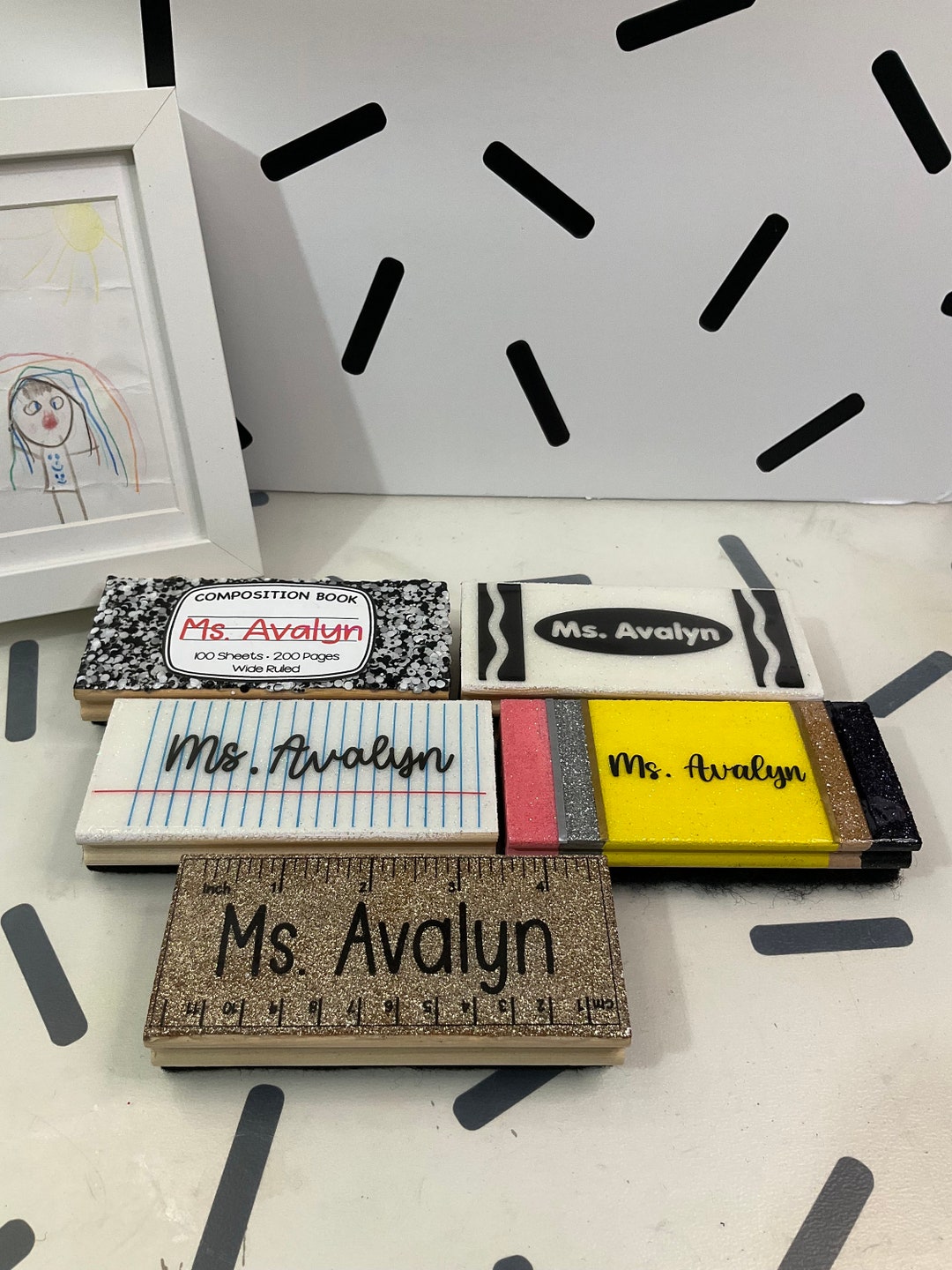 Personalized Board Eraser | Pencil Eraser | Glitter Eraser | Customized ...