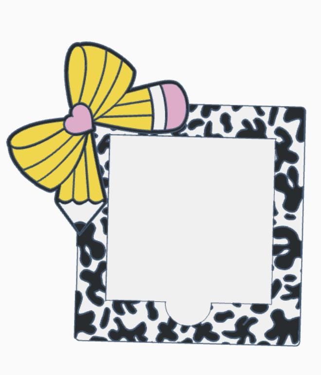 Cow Print Corner Bow Desk Accessories Bundle – 3MF Files (digital ...