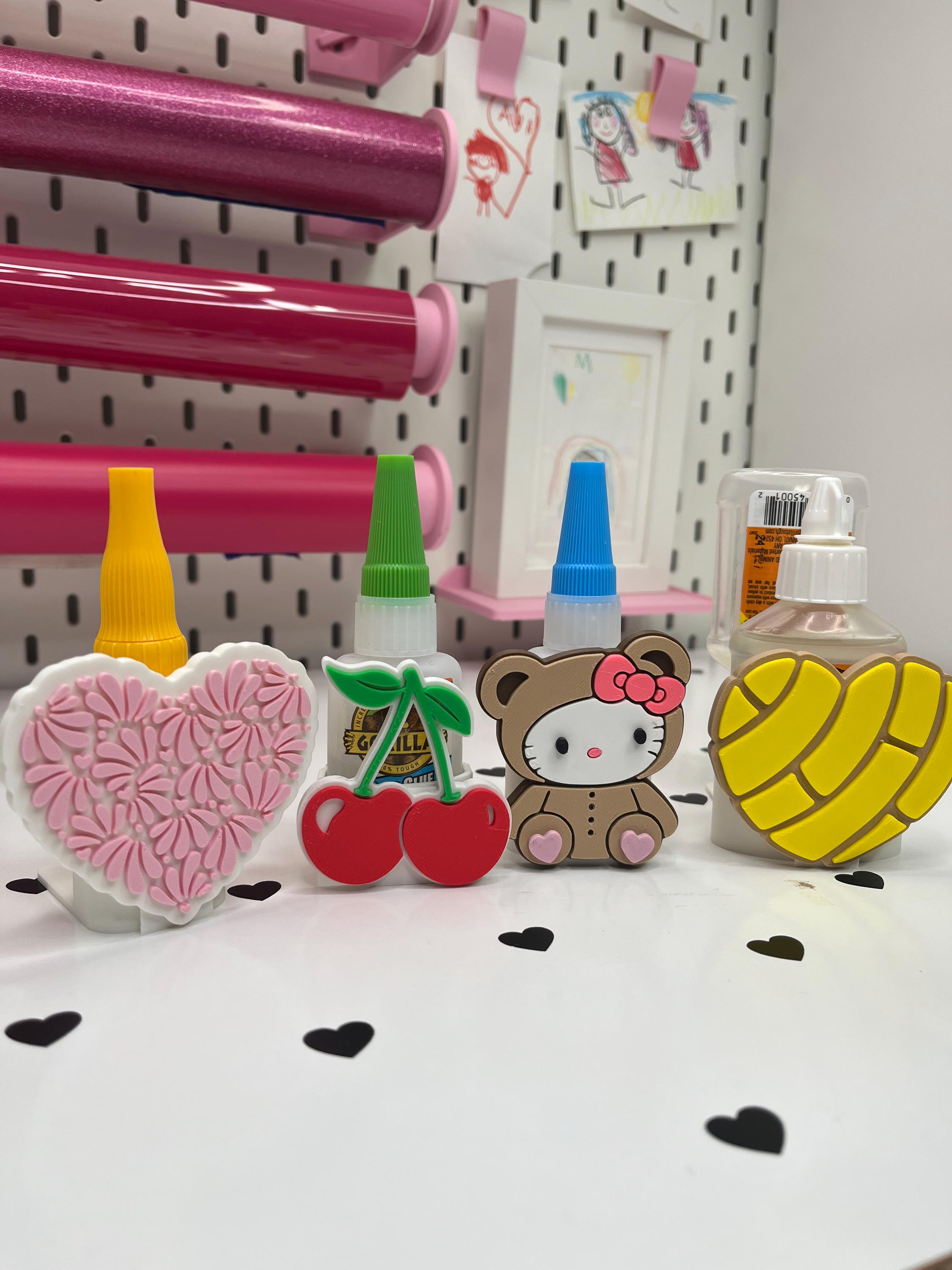 Pan Dulce Interchangeable Glue Storage Covers – 3MF Digital File - Etsy
