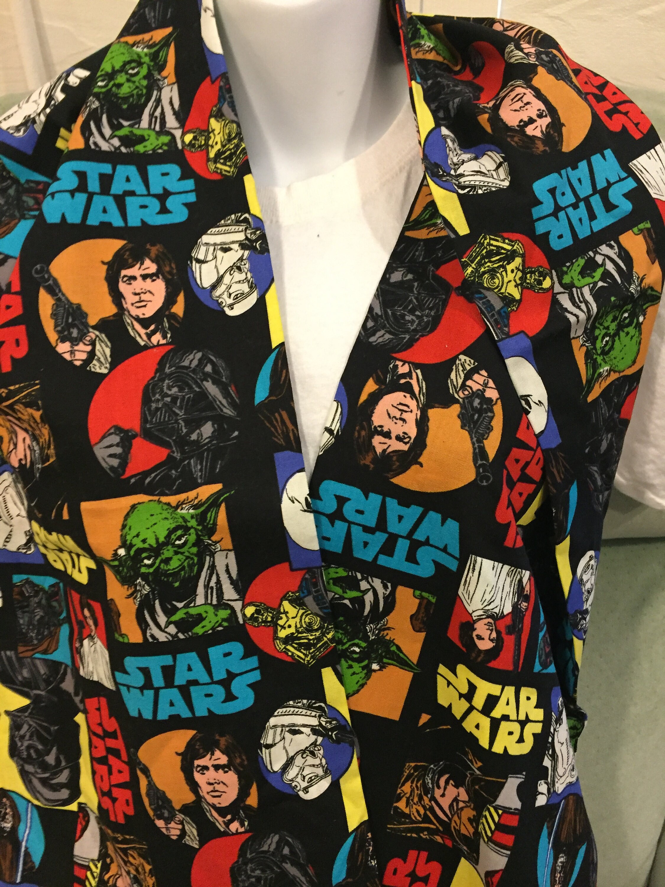 Star Wars Cartoon Characters Infinity Scarf - Galactic Fashion ...