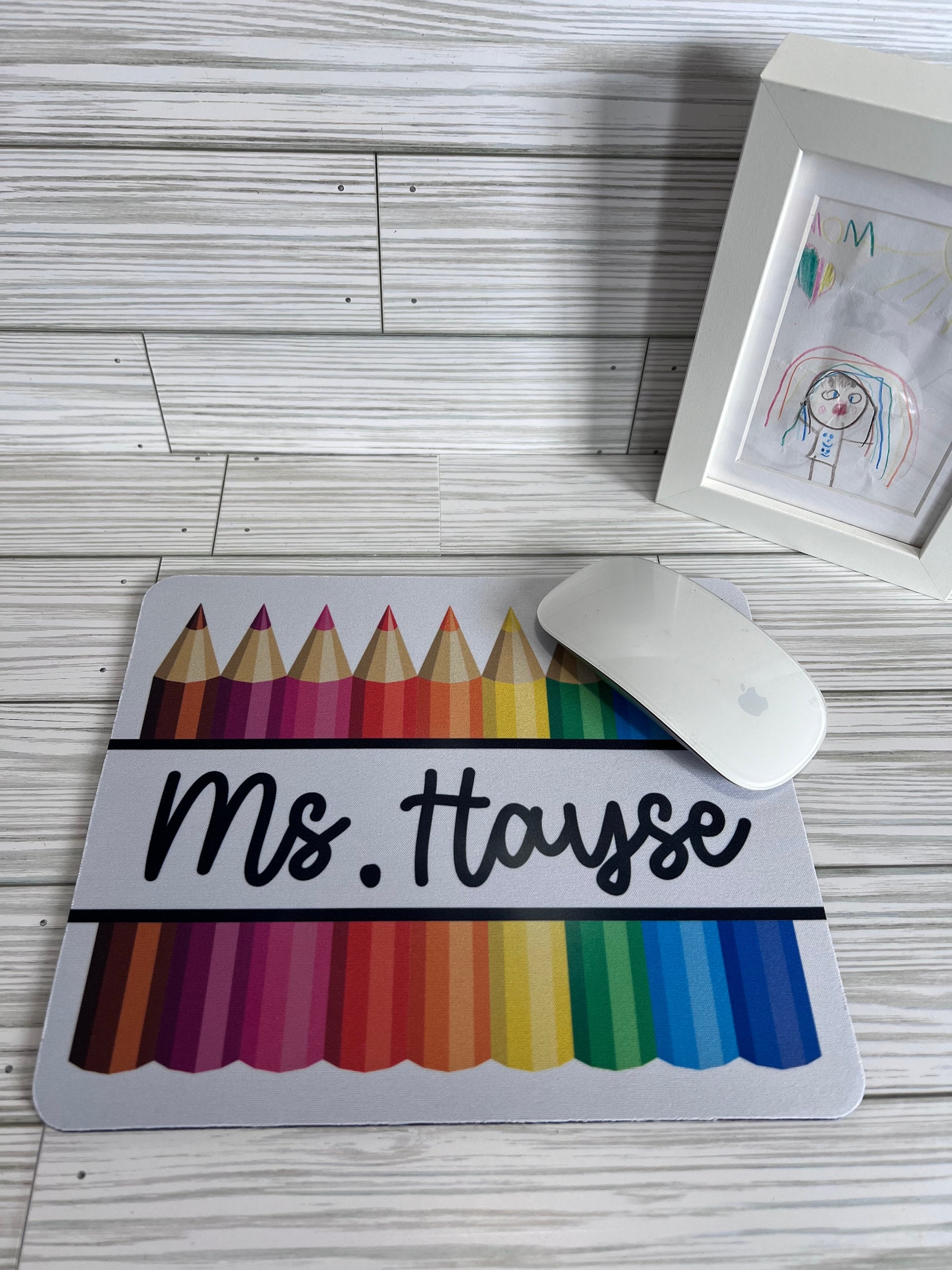 Personalized Teacher Mouse Pad: Composition Book Design - Etsy