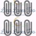Jumbo Paperclip SVG Template Digital Bookmark Laser and Vinyl Cut File ...