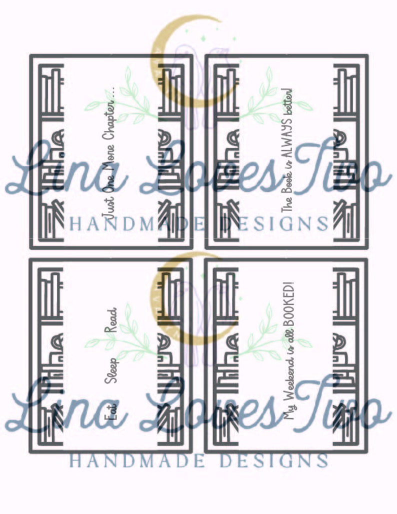 Jumbo Paperclip SVG Template Digital Bookmark Laser and Vinyl Cut File ...