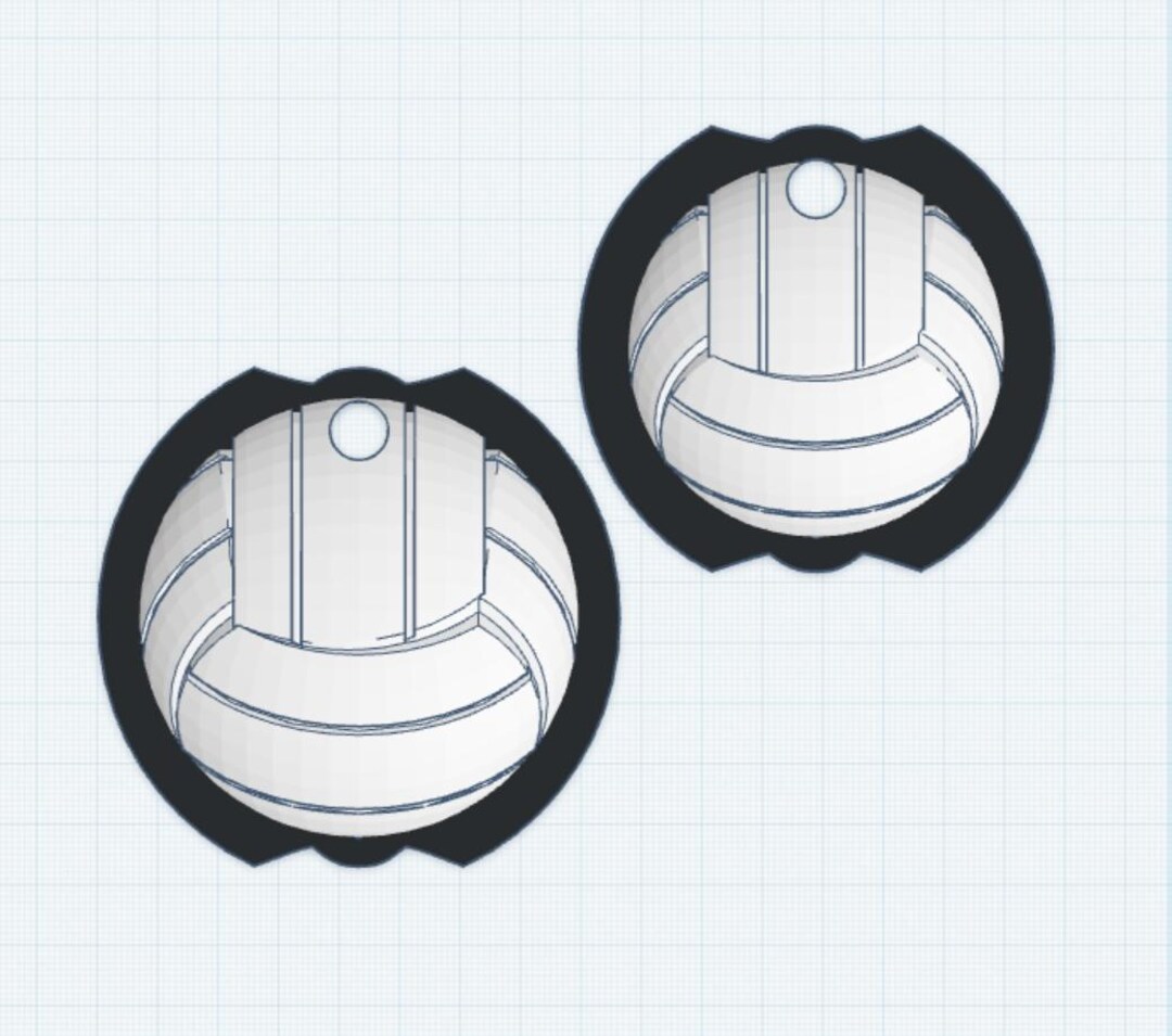 Volleyball Stanley Cup Topper: 3D Printable Tumbler Charm (STL File) - Etsy