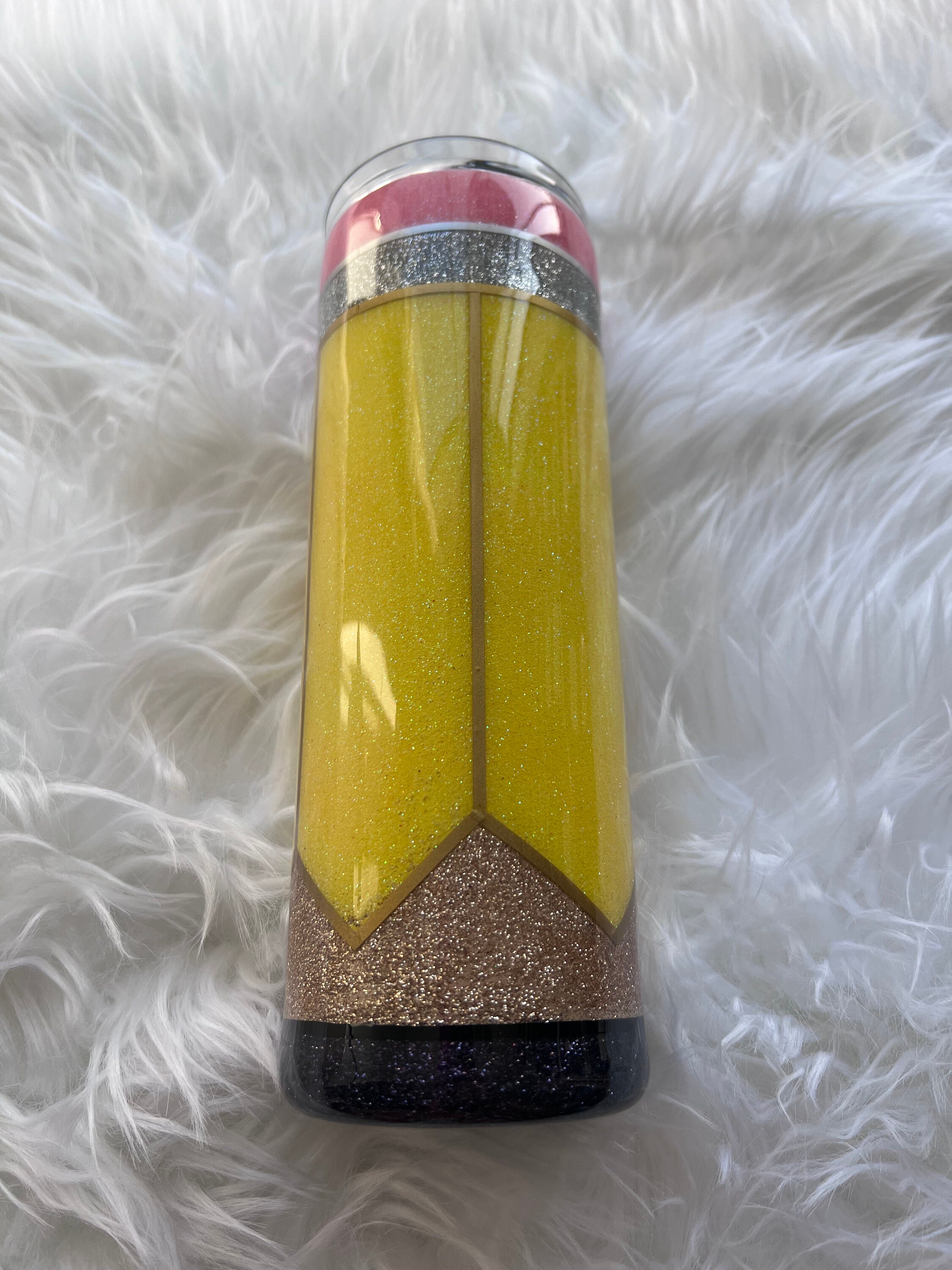 Teacher Tumbler: Stainless Steel Pencil & Notebook Design (20 Oz) - Etsy