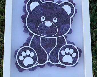 Bear Shadow Box - Etsy