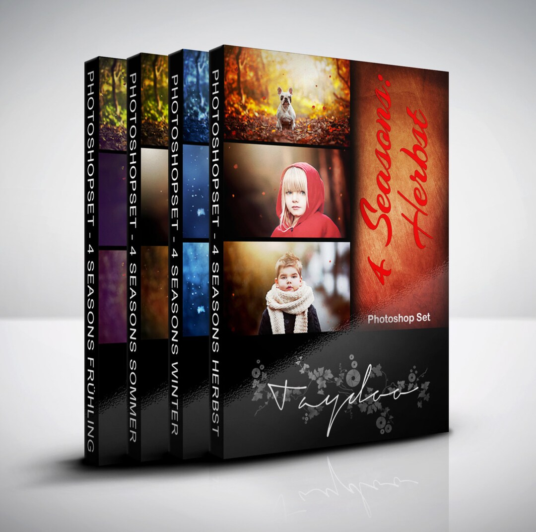 Photoshop Set 4 Seasons Complete Bundle - Etsy