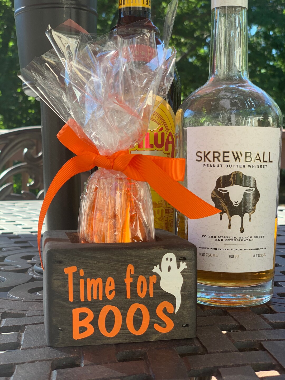Time for Boos Halloween Shot Glass Holder/halloween Party - Etsy