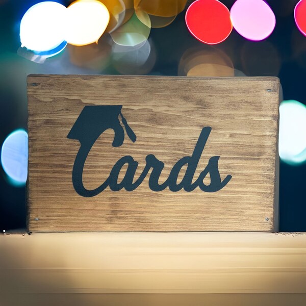 Graduation Card Box - Etsy