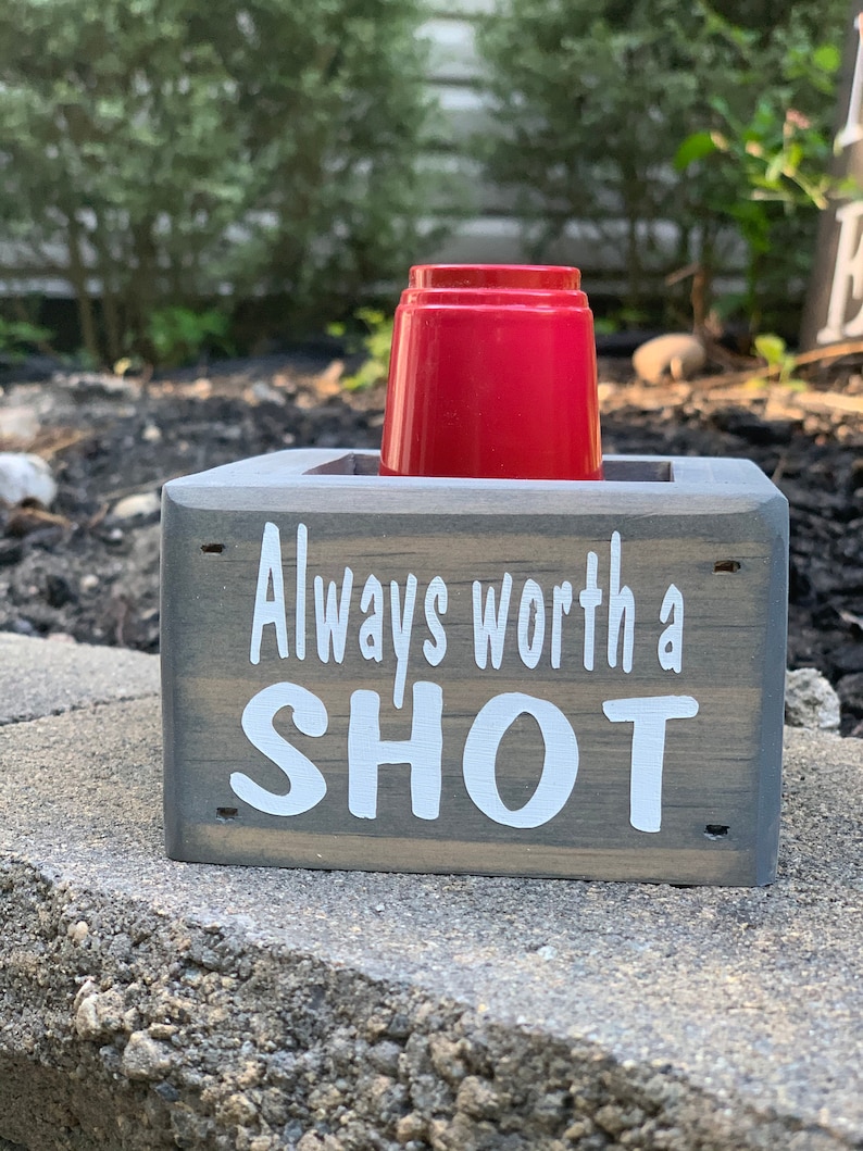 Shot Glass Holder Plastic Shot Glass Container Mini Solo Cup - Etsy