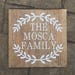 Personalized Last Name Wood Square Sign Housewarming - Etsy