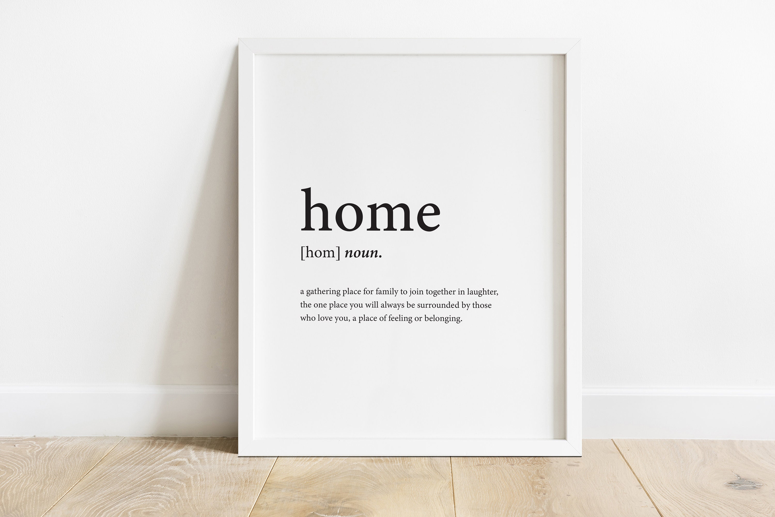Home Dictionary Print gift print home decor Wall decor | Etsy
