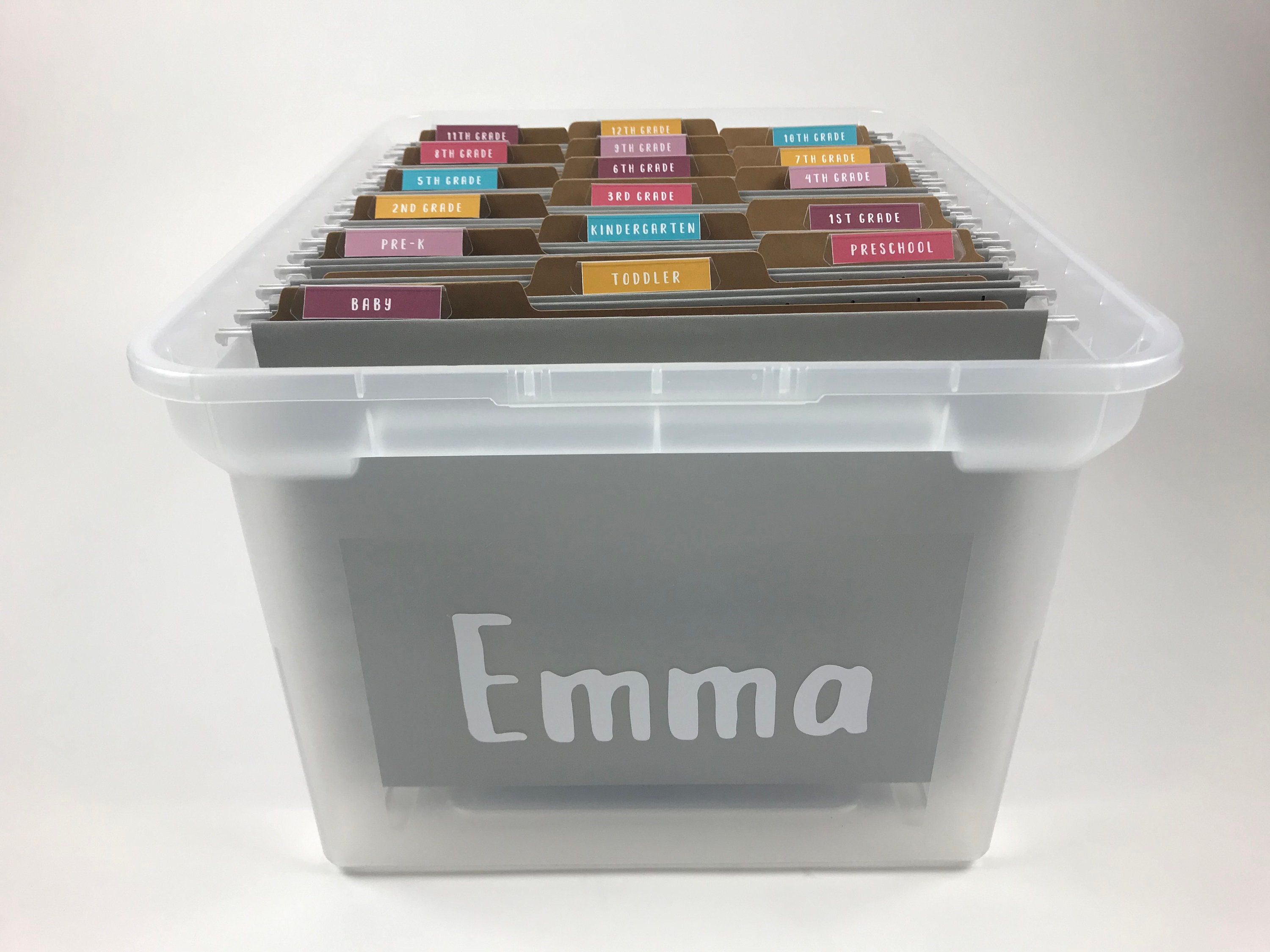 DOWNLOAD, School Memory Box, Printable, Print From Home, Digital - Etsy