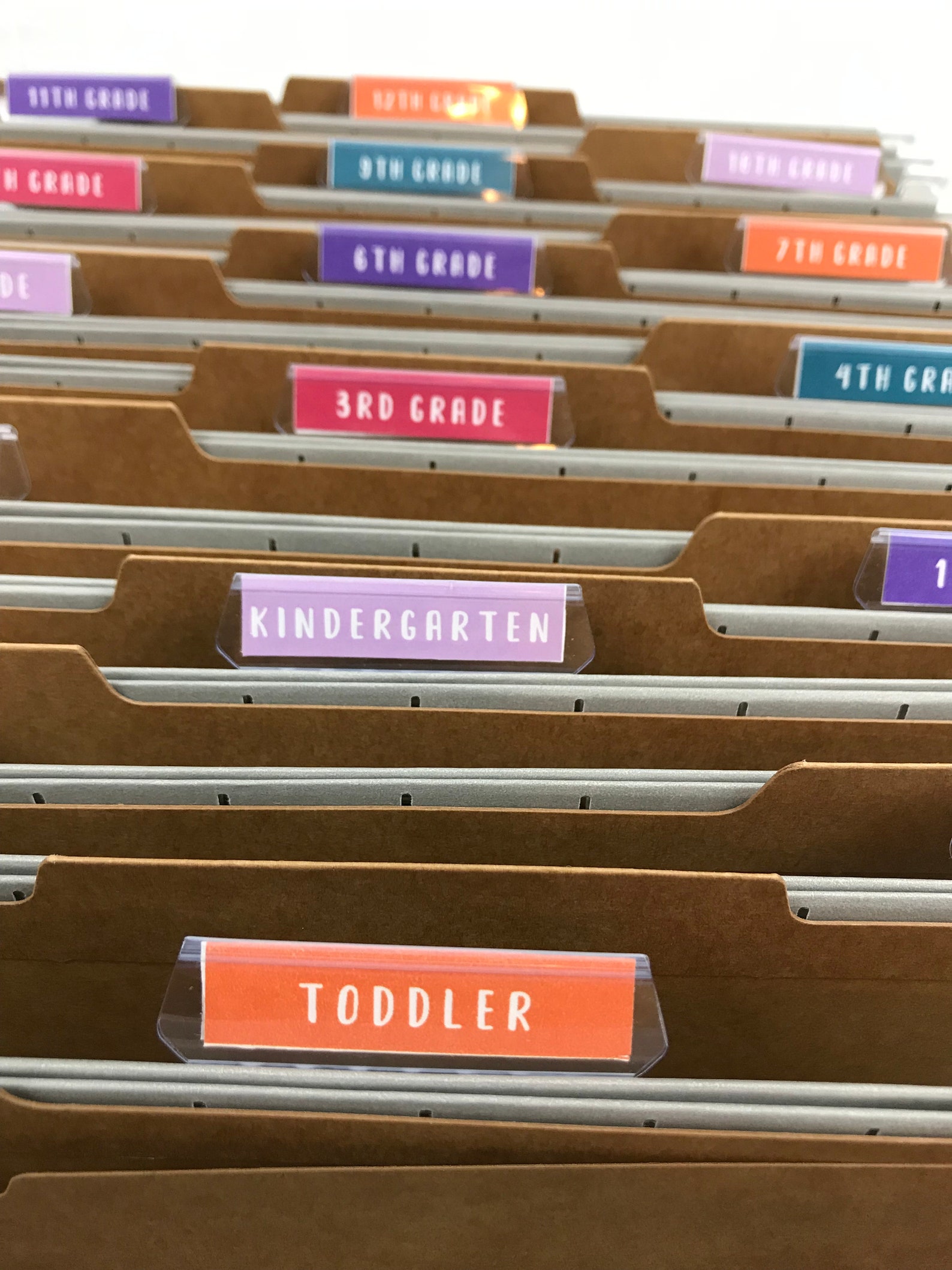 DOWNLOAD School Memory Box Student Filing System Kids | Etsy