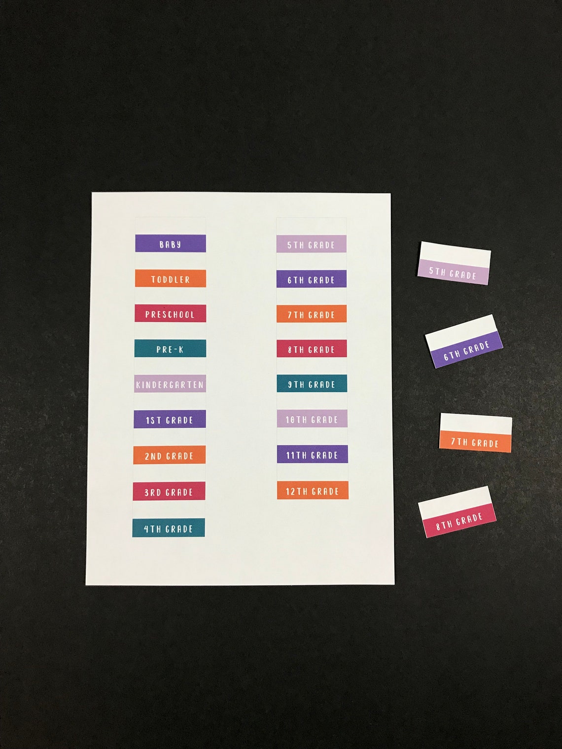 DOWNLOAD School Memory Box Student Filing System Kids | Etsy