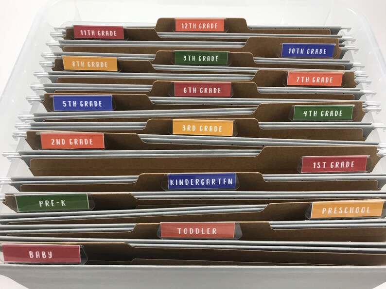 DOWNLOAD, School Memory Box, Printable, Print From Home, Digital - Etsy