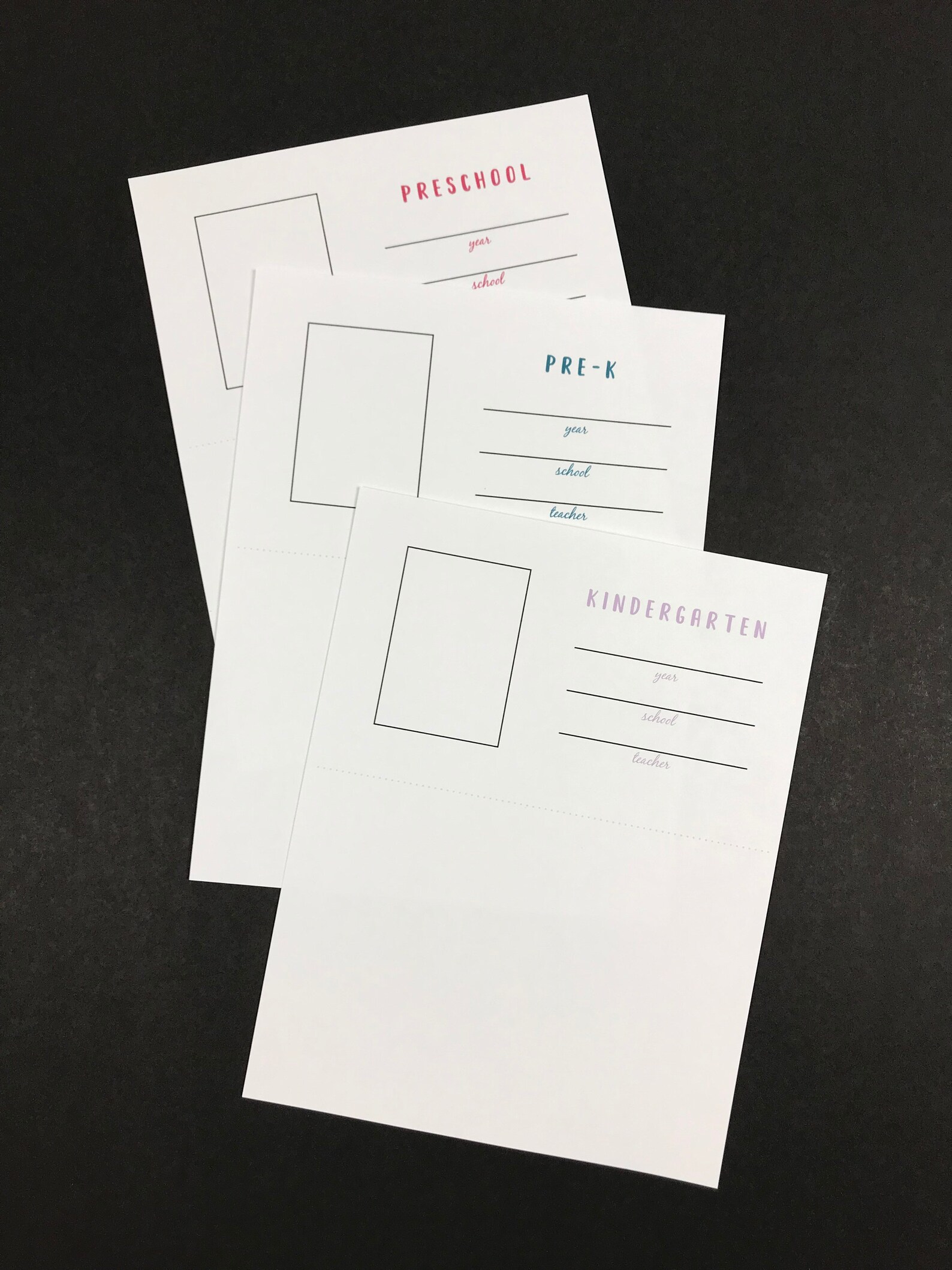 DOWNLOAD School Memory Box Student Filing System Kids | Etsy