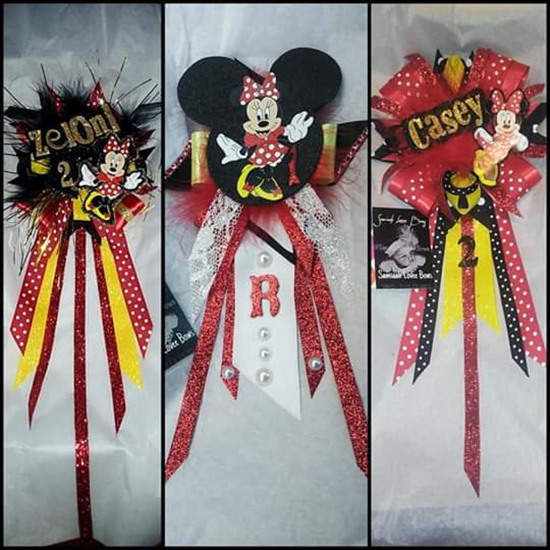 Minnie Mouse Birthday Button - Etsy