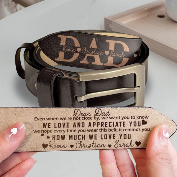 Personalized Belt - Etsy