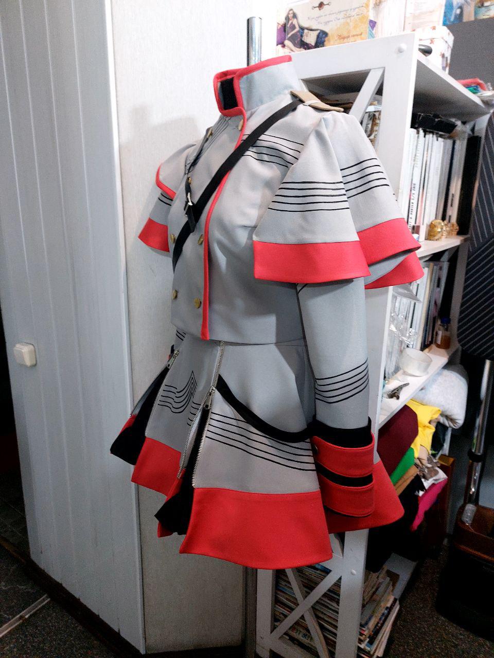 Kasane Teto Cosplay, Kasane Teto Costume, Kasane Teto Dress, Vtuber ...