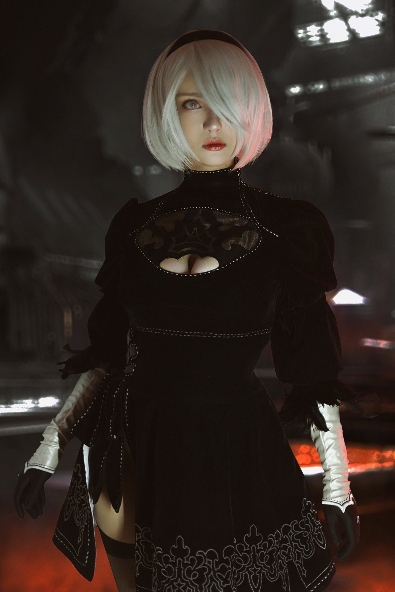 Nier Wig, Nier 2b Wig, Nier Automata Wig, Nier Automata Cosplay, Short ...