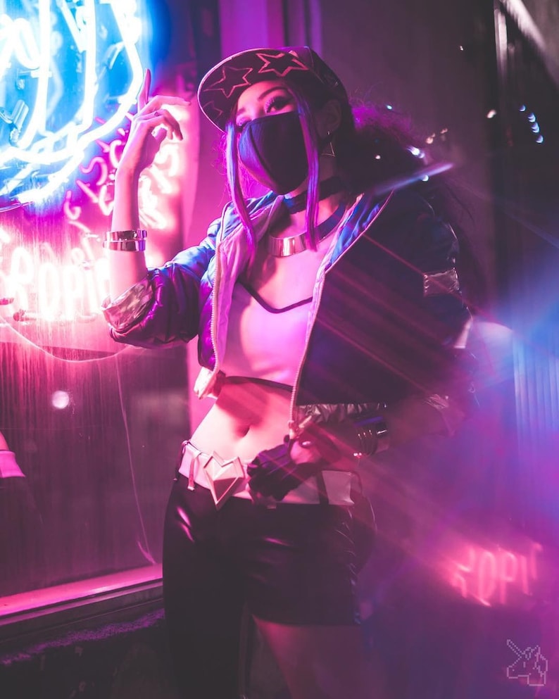Akali Cosplay League Of Legends Cosplay Cosplay Costume | Etsy
