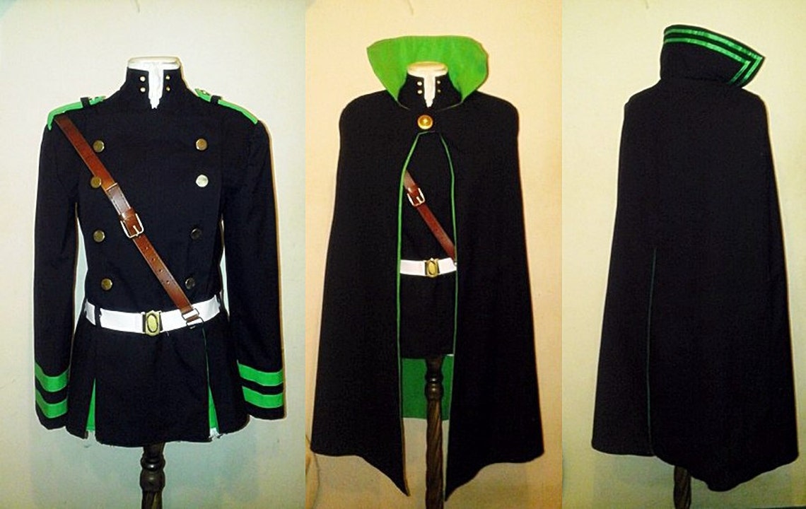 Owari No Seraph Cosplay, Yūichirō Hyakuya Cosplay, Cosplay Costume ...