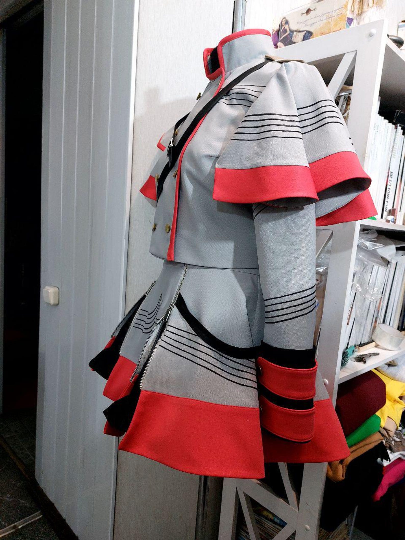 Kasane Teto Cosplay, Kasane Teto Costume, Kasane Teto Dress, Vtuber ...