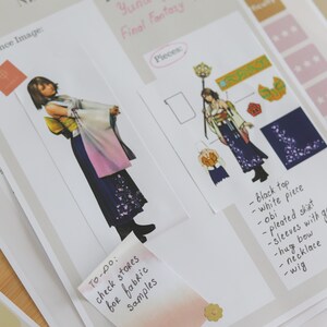 Digital Cosplay Planner, Cosplay Costume Planner, Cosplay Journal ...